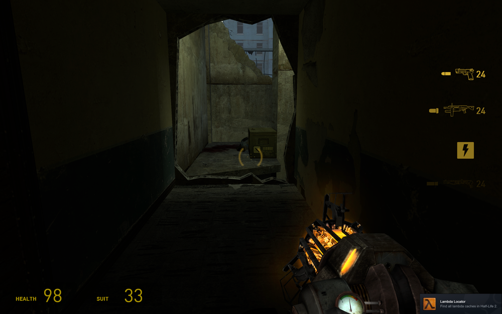 Lambda Locator (Getting All Achievements in HL2)